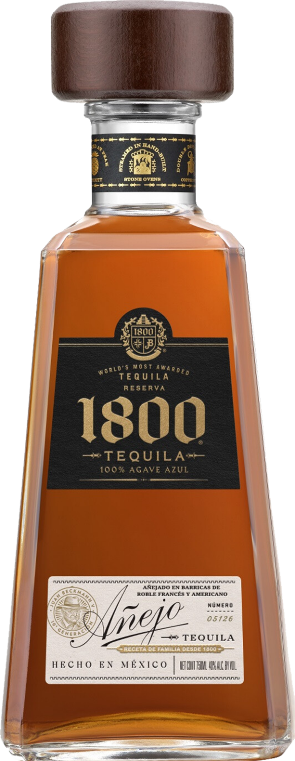Текила Jose Cuervo 1800 Anejo 0.75 л (Хосе Куэрво 1800 Аньехо), купить ...